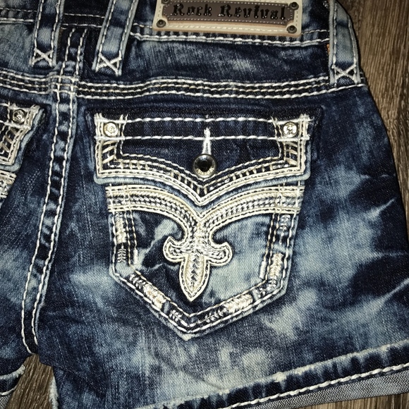 Rock Revival | Shorts | Nwt Rock Revival Denim Shorts Size 25 | Poshmark